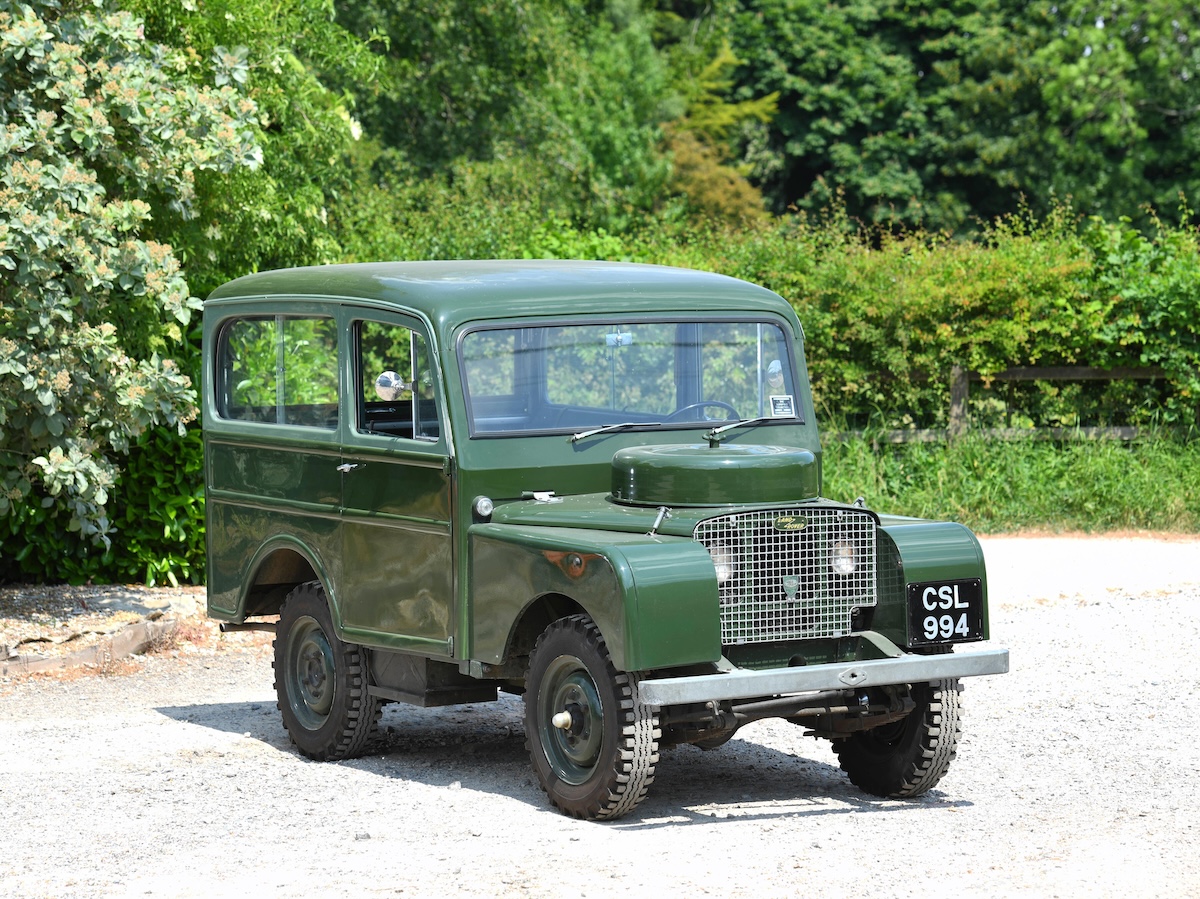 Rare 1949 Tickford Land Rover Station Wagon at the British Motor Museum ...