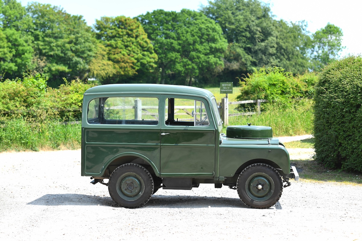 Rare 1949 Tickford Land Rover Station Wagon at the British Motor Museum ...